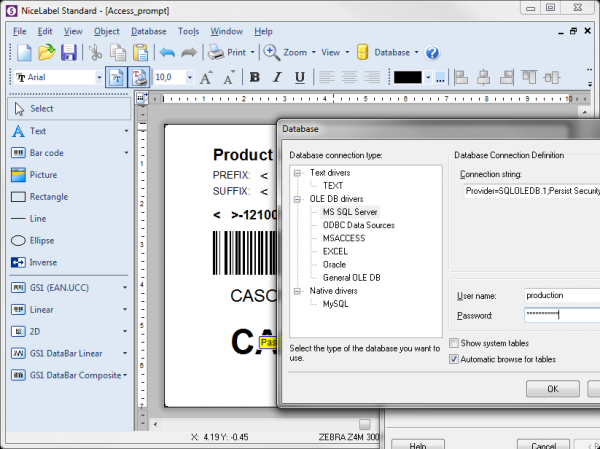 NiceLabel V6 Designer Standard | Etiq'Azur